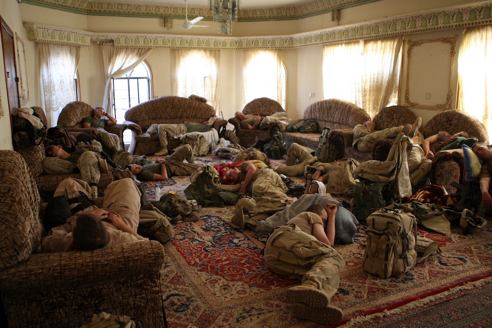 Marines nest at Combat Outpost Hawk > 1st Marine Logistics Group > Article