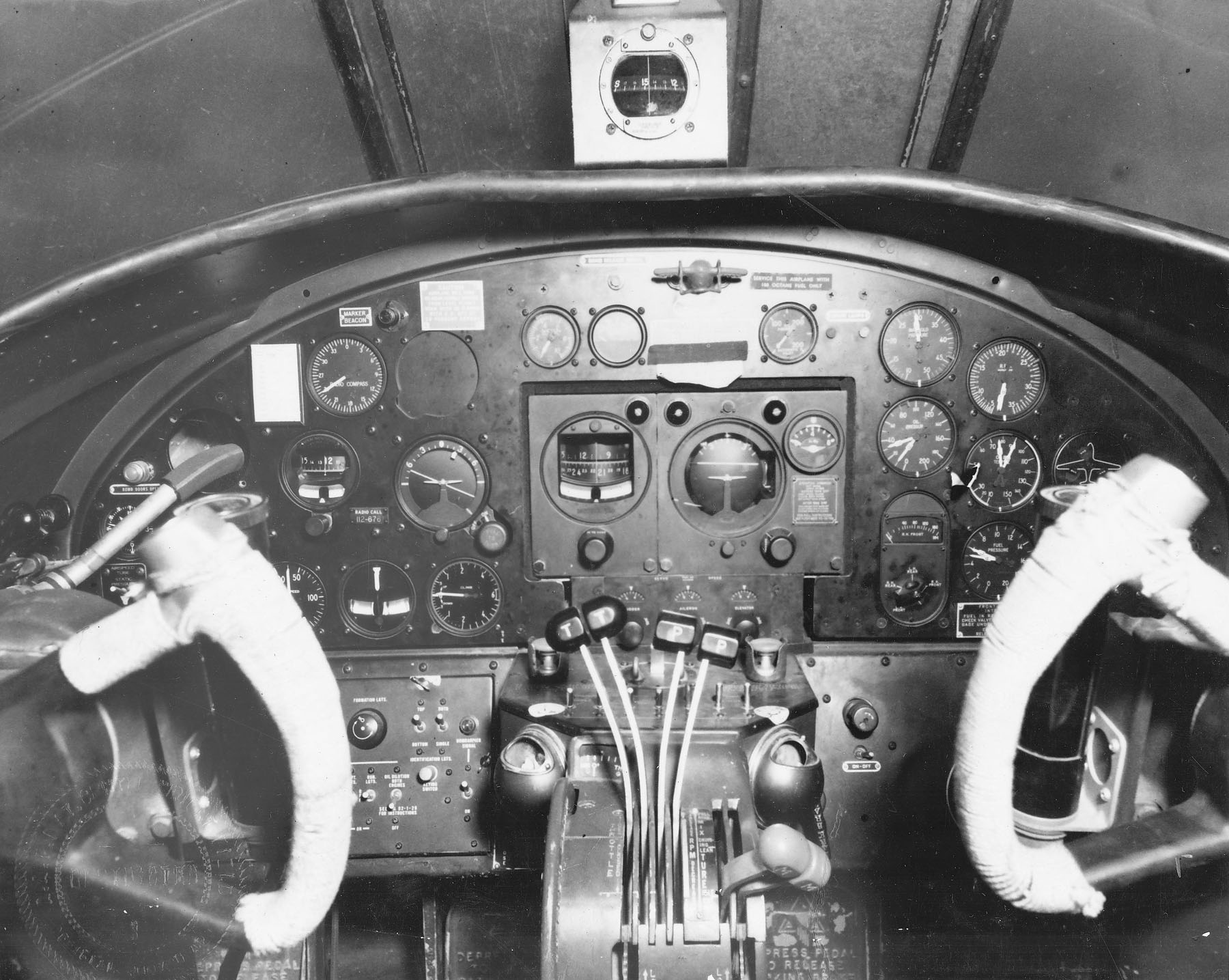 Cockpit Lockheed Ventura