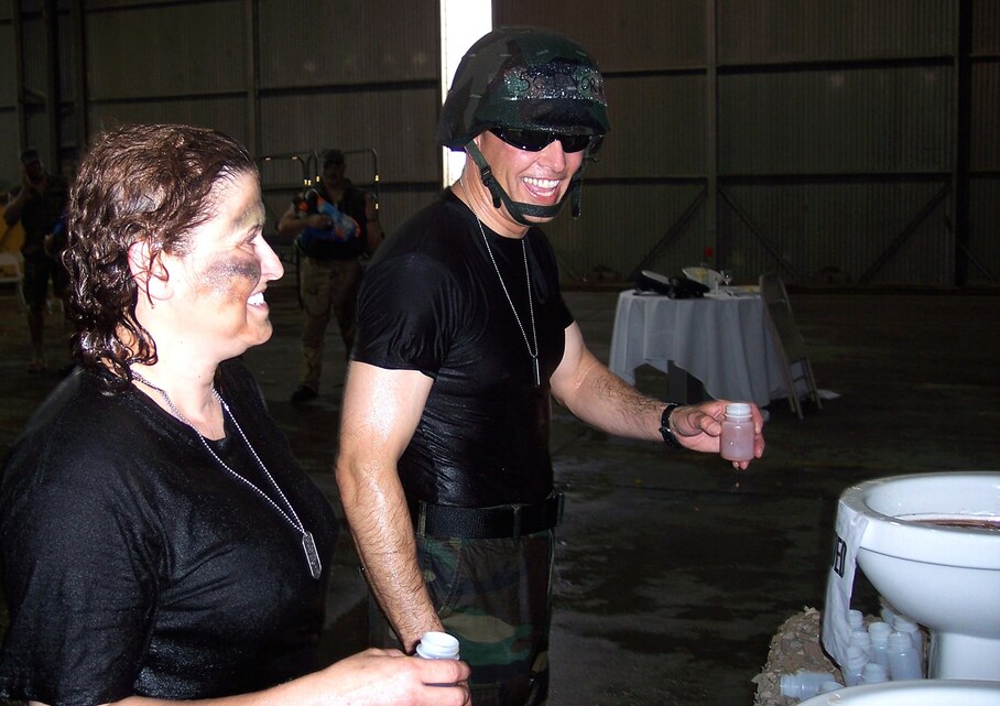 Combat Dining-In turns into soaking success > United States Marine ...