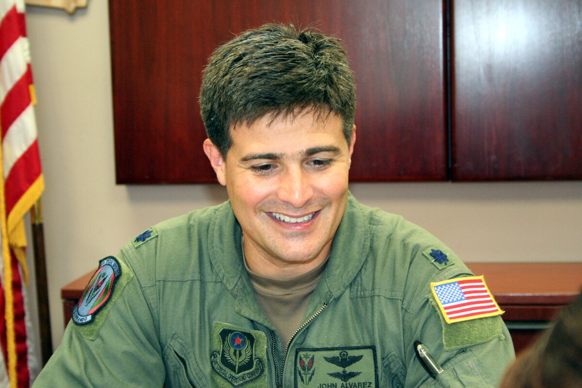 Dagger Point: Lt. Col. Alvarez talks of faith, courage, determination ...