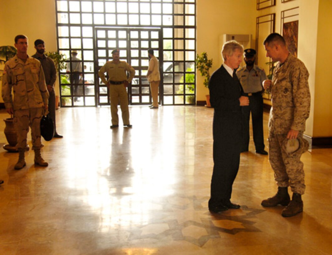 Chairman of the Joint Chiefs of Staff U.S. Marine Corps Gen. Peter Pace ...