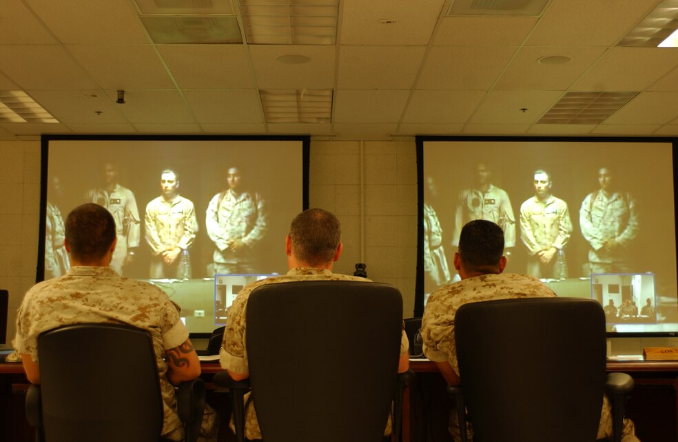 Sailors participate in 'virtual board' > Marine Corps Air Station ...