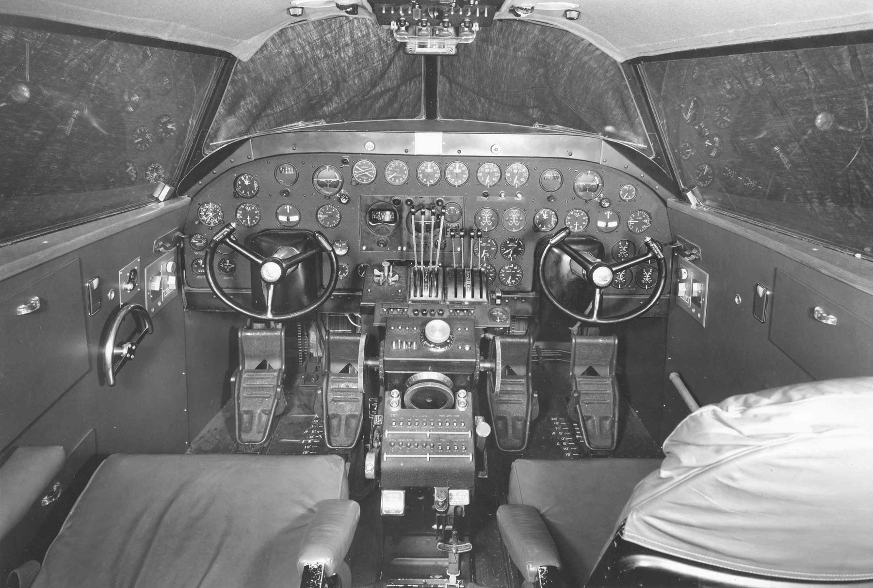 Consolidated XB-24 Cockpit