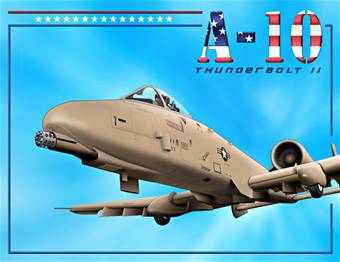 A-10 Thunderbolt II Poster