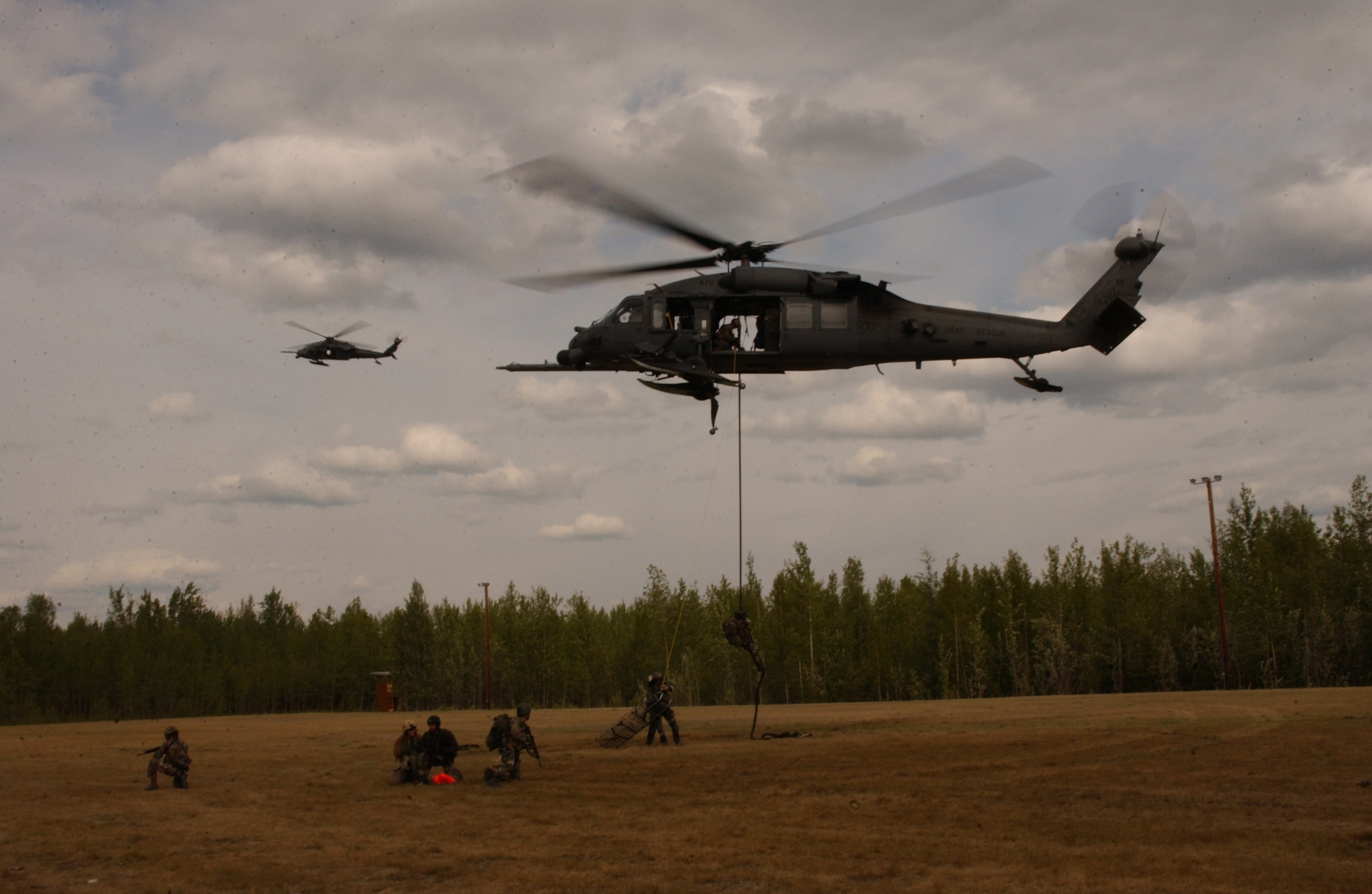 To the rescue during Northern Edge 2006