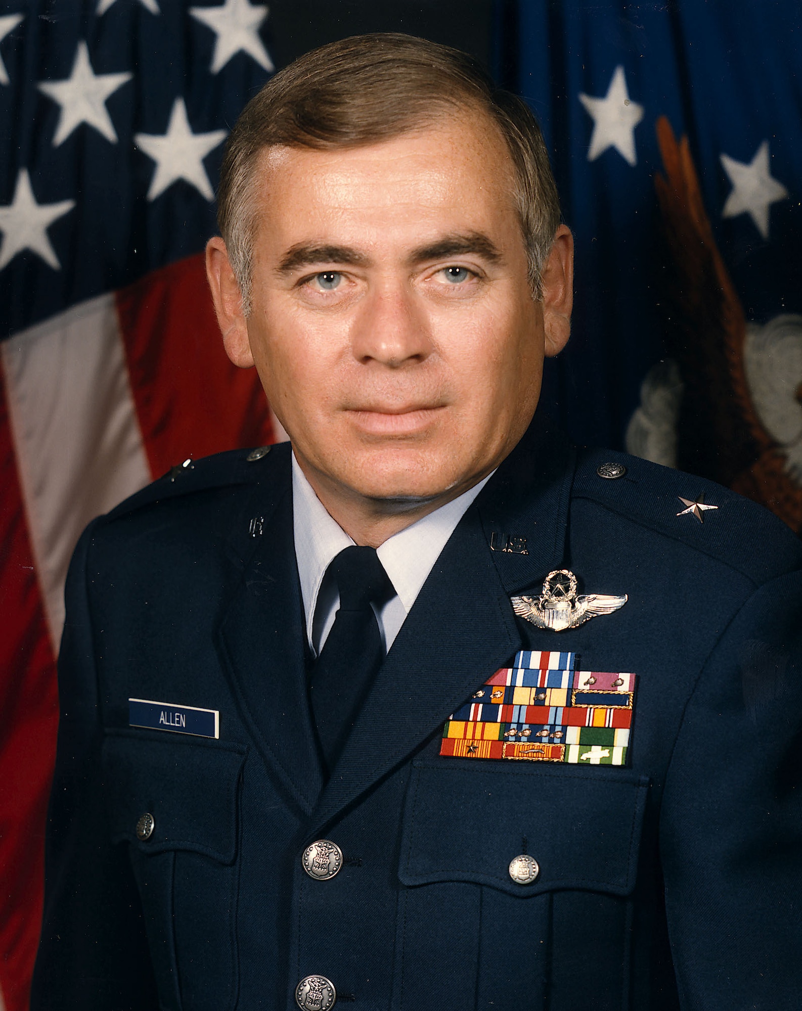 JAMES S. ALLEN > Air Force > Biography Display