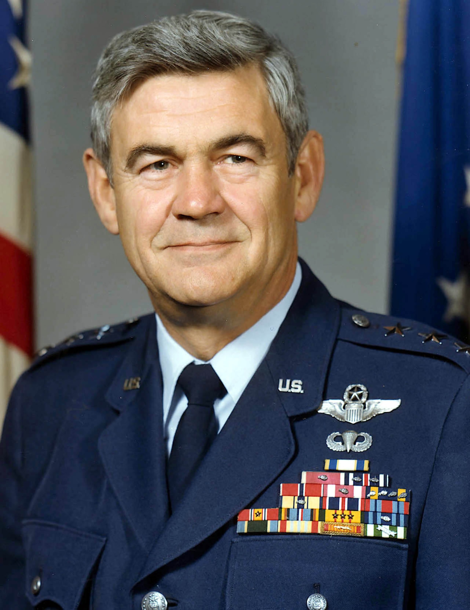 JAMES H. AHMANN > Air Force > Biography Display