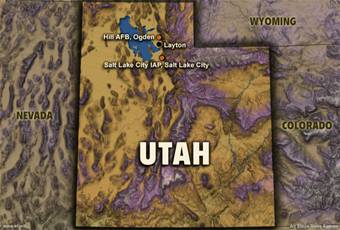 Map of Utah