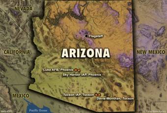 Map of Arizona