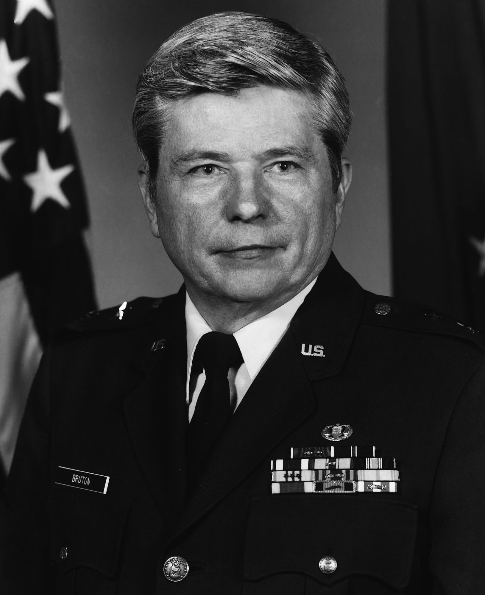 MAJOR GENERAL THOMAS B. BRUTON > Air Force > Biography Display
