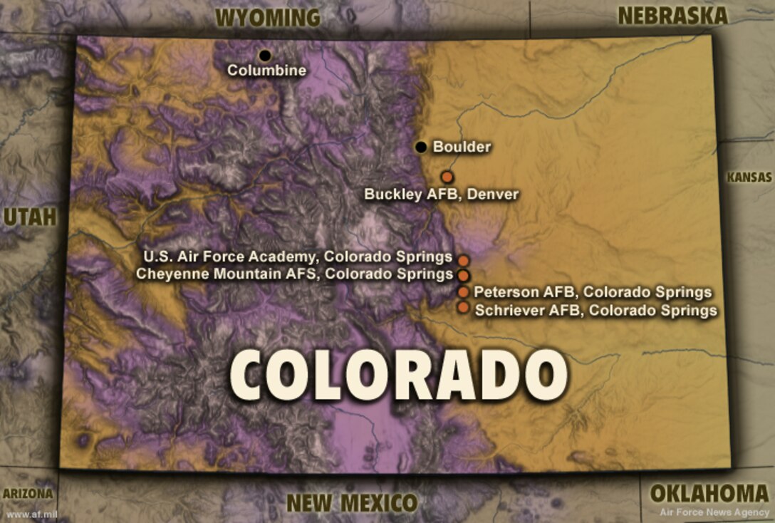 Map of Colorado