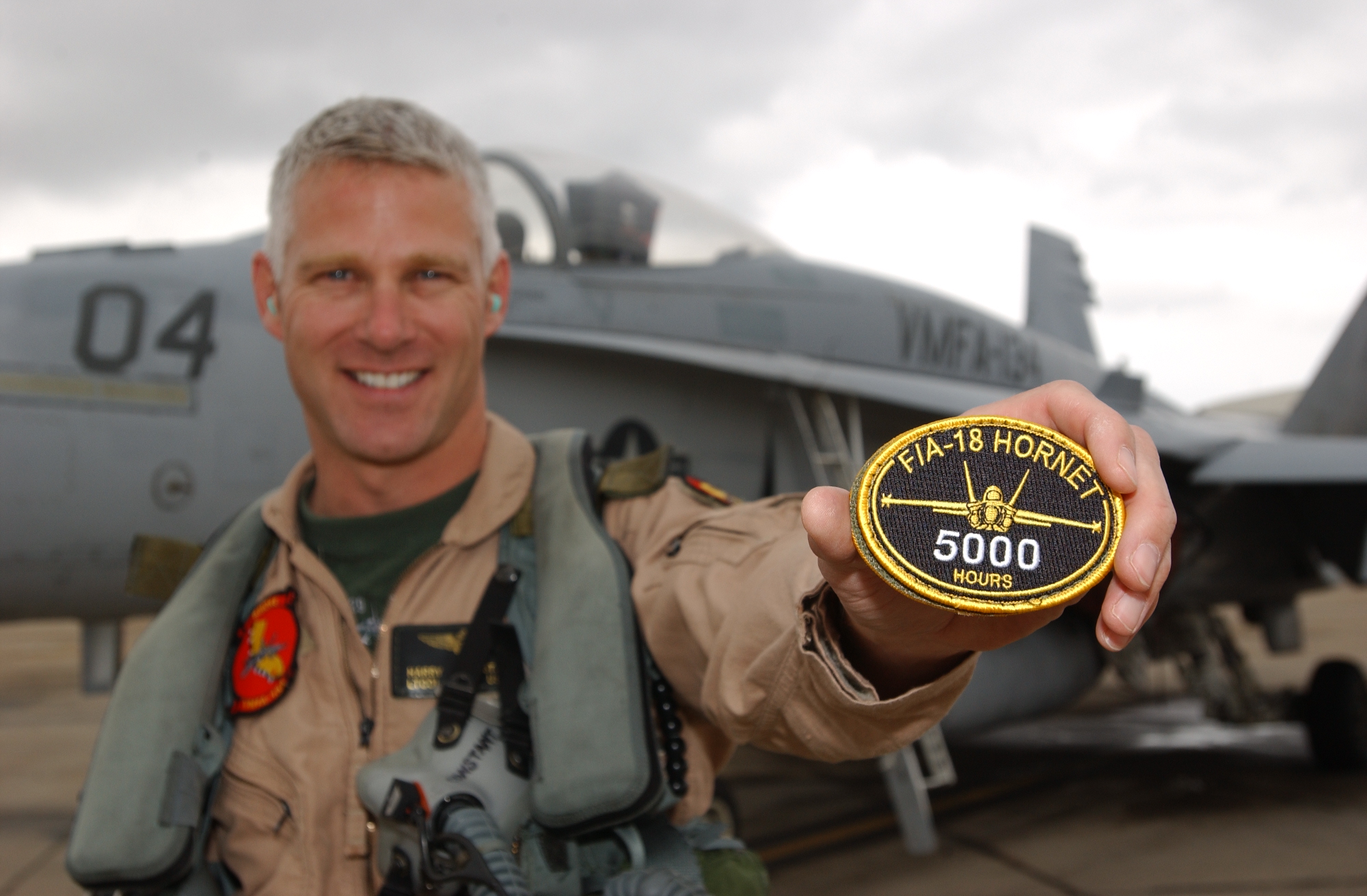 Marine pilot reaches 5,000 Hornet hours > Marine Corps Air Station ...