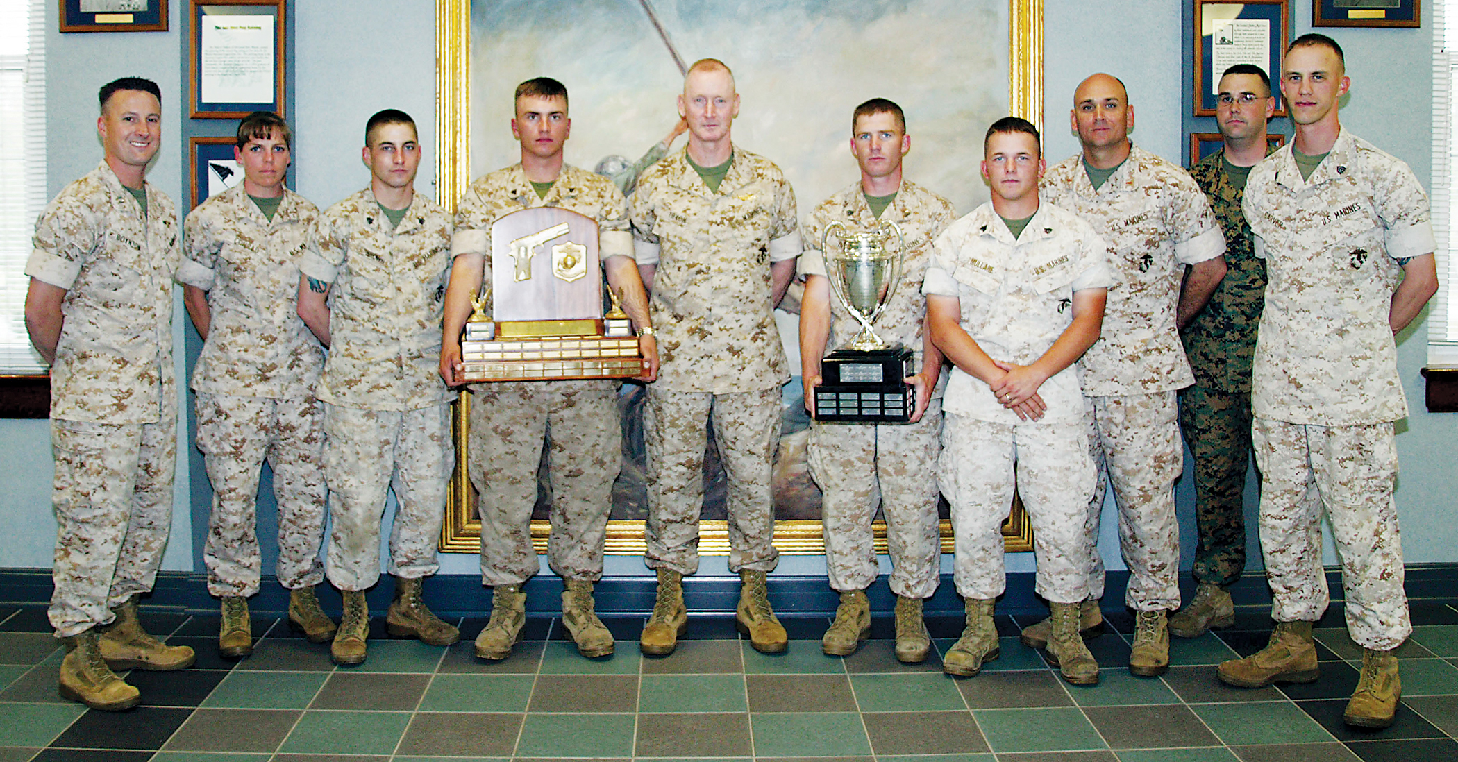 Rifle/Pistol Team nabs gold for Eastern Division > Marine Corps ...