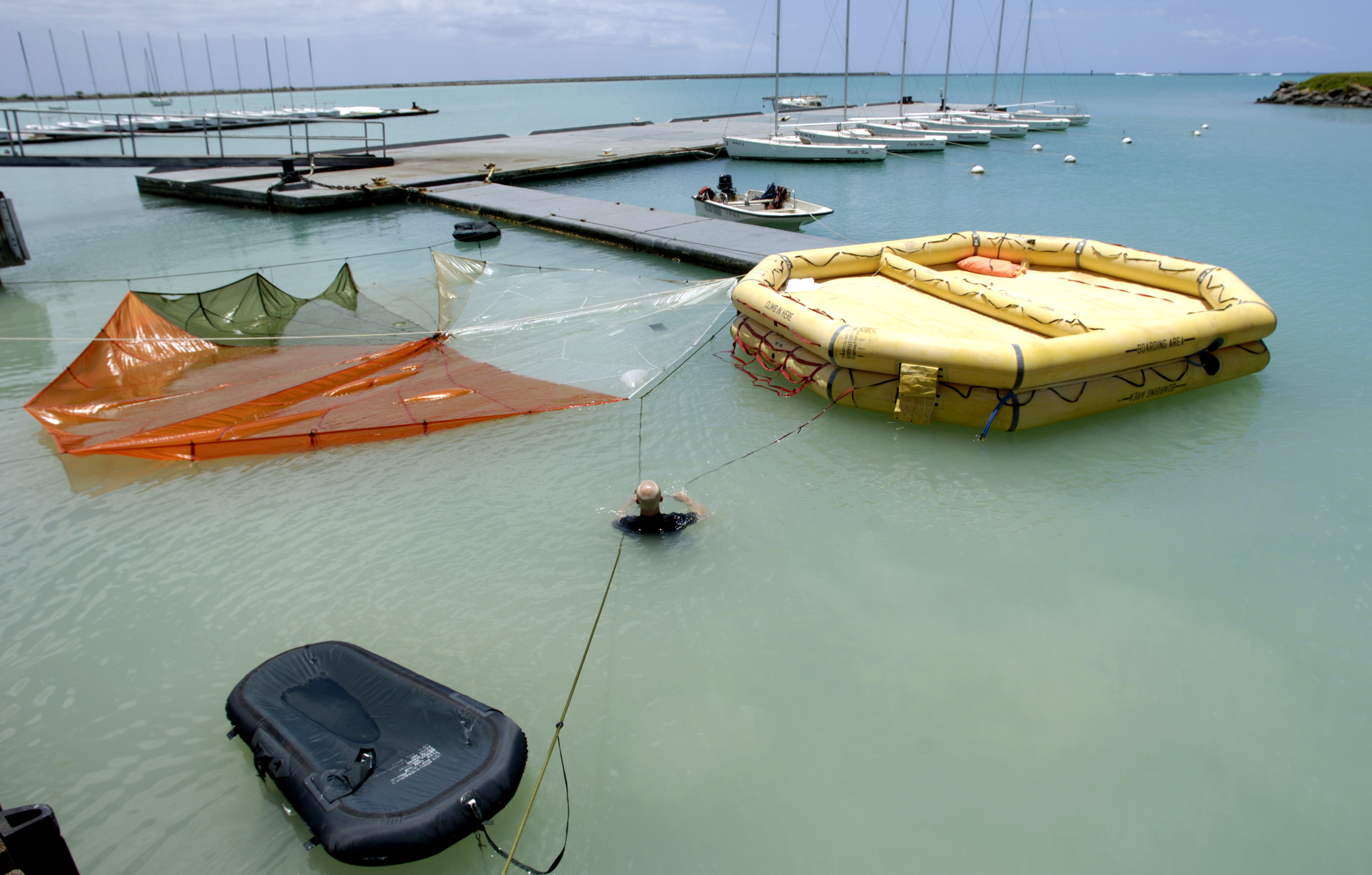 Airmen surviving the water > Pacific Air Forces > Display