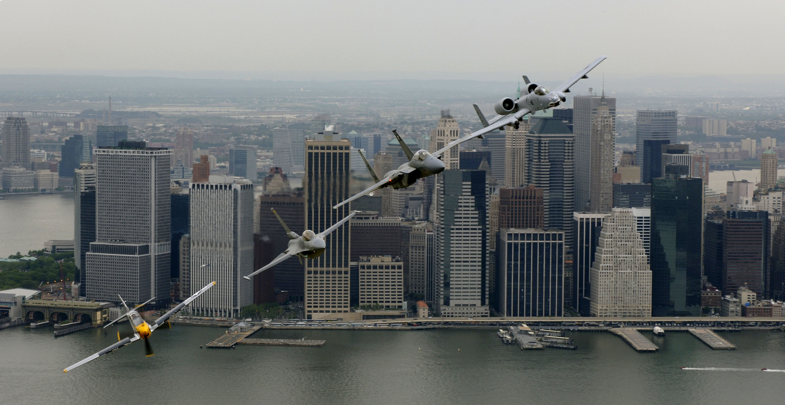 Heritage Flight over New York > Air Force > Article Display