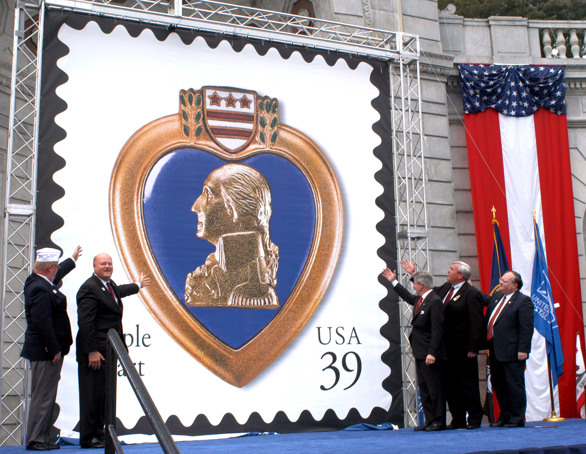 Postal Service reissues Purple Heart stamp > Air Force > Article Display