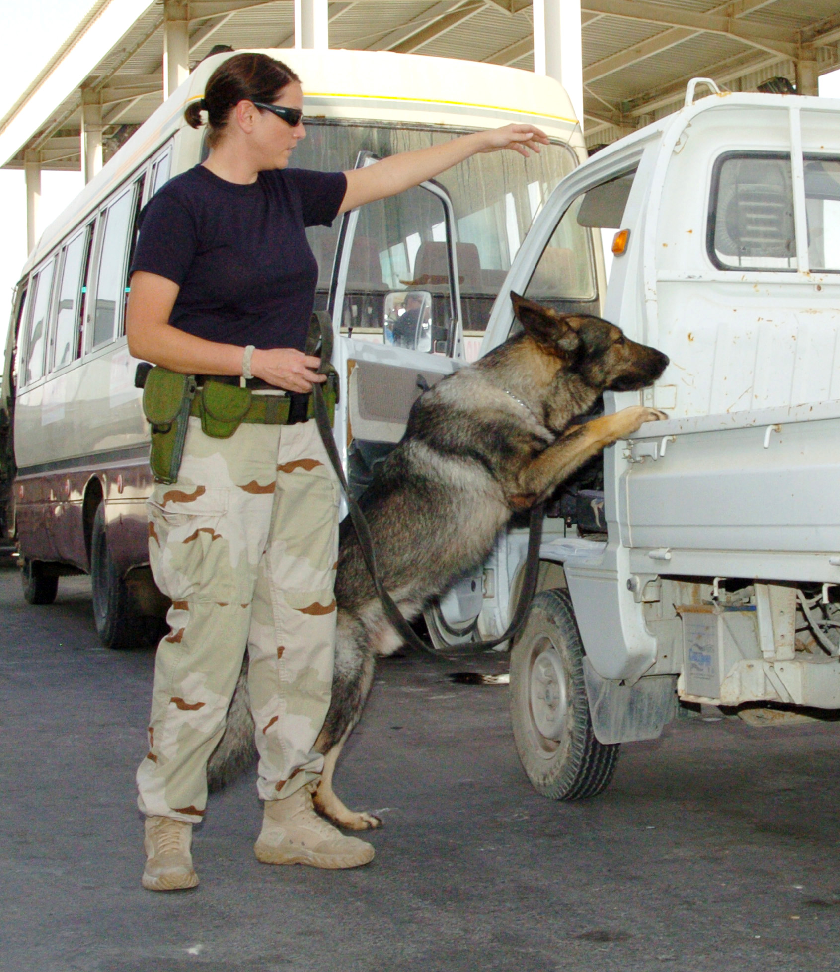 Vehicle searches provide first line of defense > Air Force > Article ...