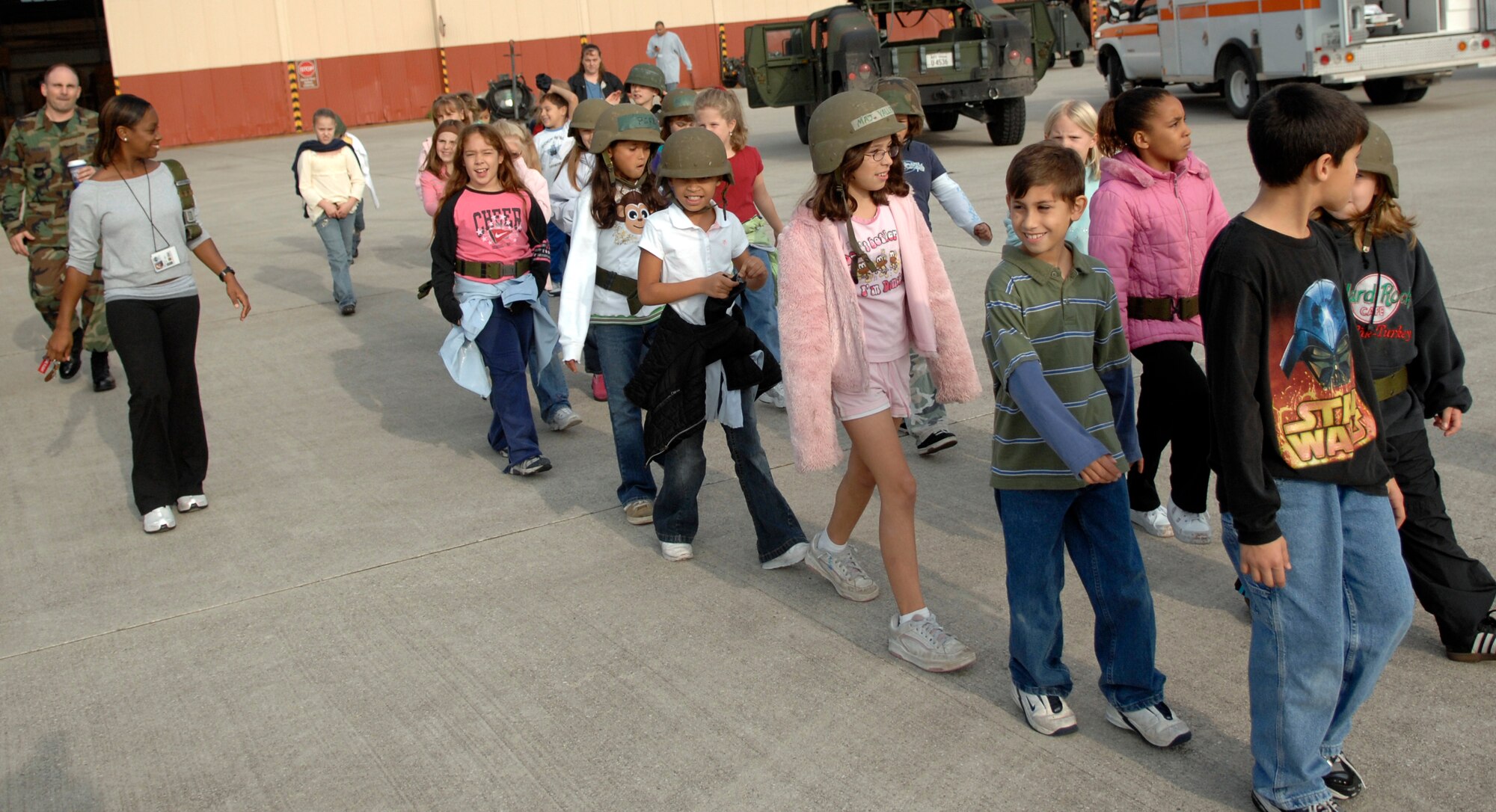 Deployment Club children experience life down range in mini deployment ...