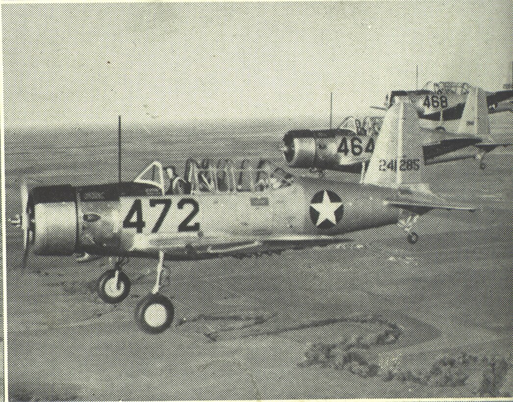 BT-13 ‘Valiant’ first Enid Army Flying School trainer