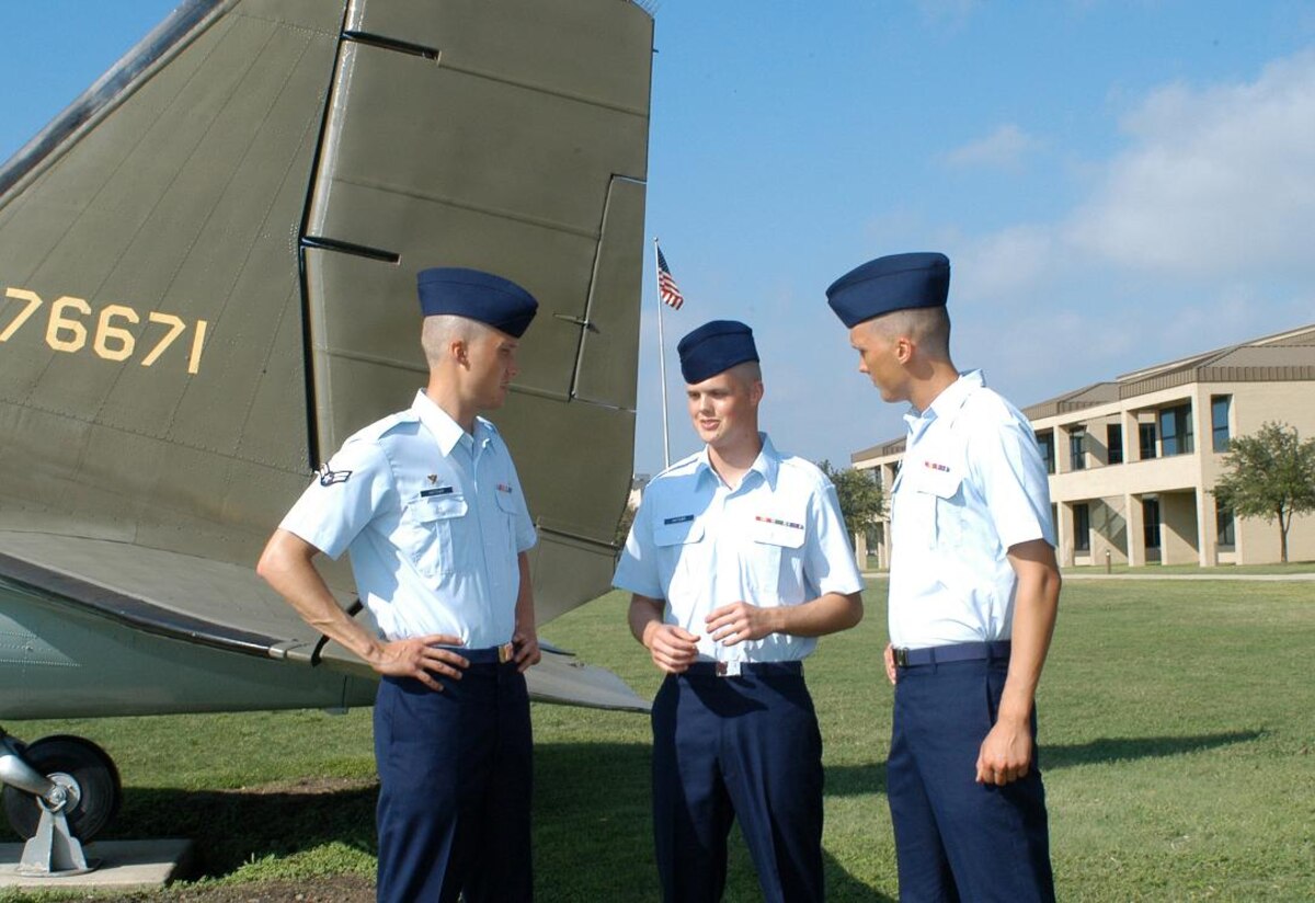 Three brothers complete Air Force basic training together > Air Force ...