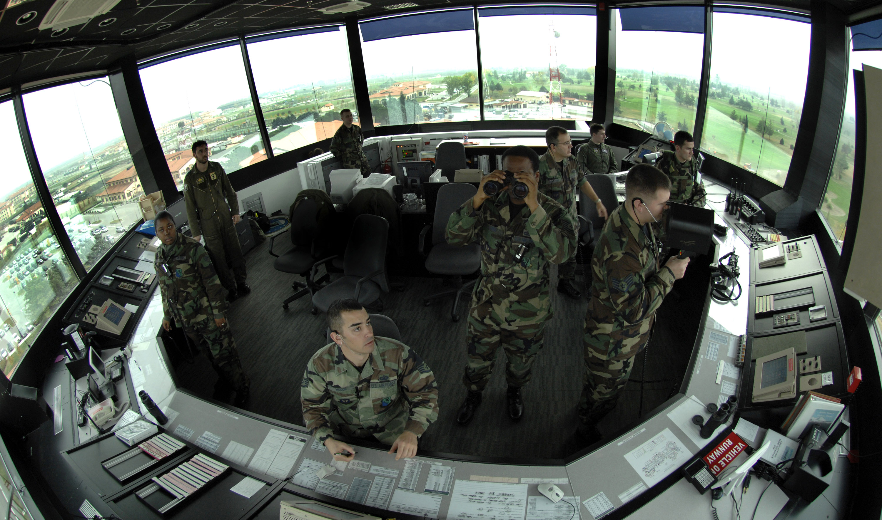 Tower stays on top of things