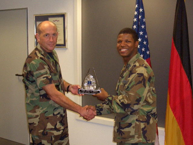 Col. Kurtis Lohide, 435th Airbase Wing Commander, Ramstein Germany