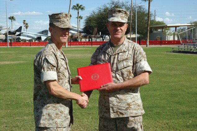 Yuma Marines earn Meritorious Unit Commendation > Marine Corps Air ...