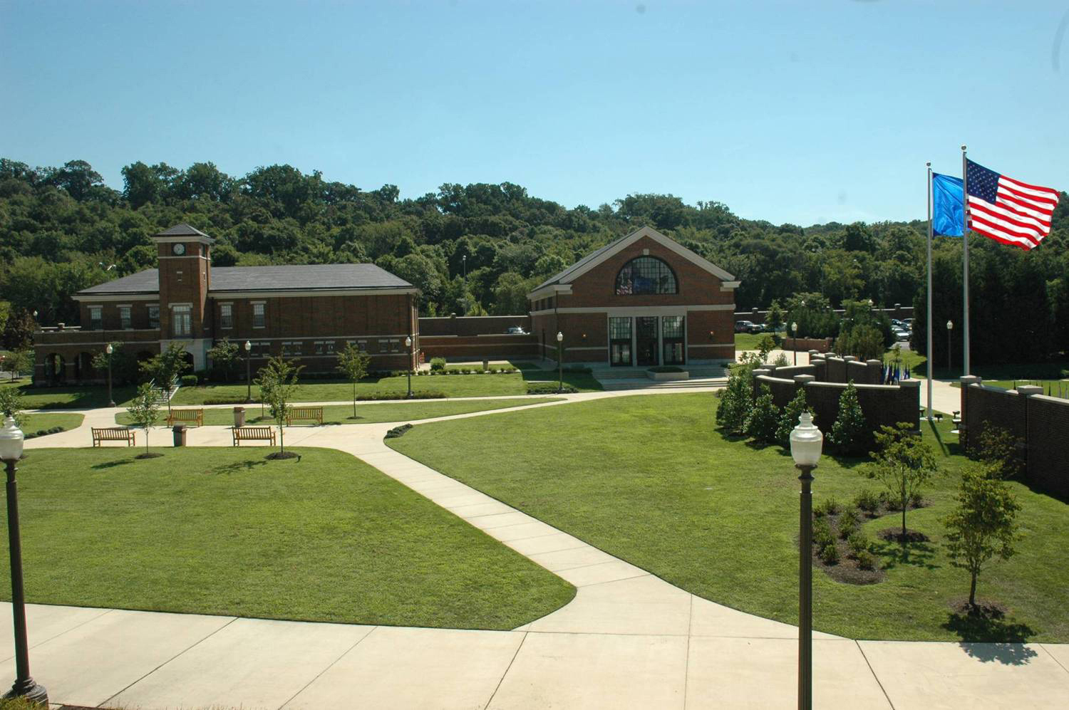 USAF Honor Guard campus; eastern view