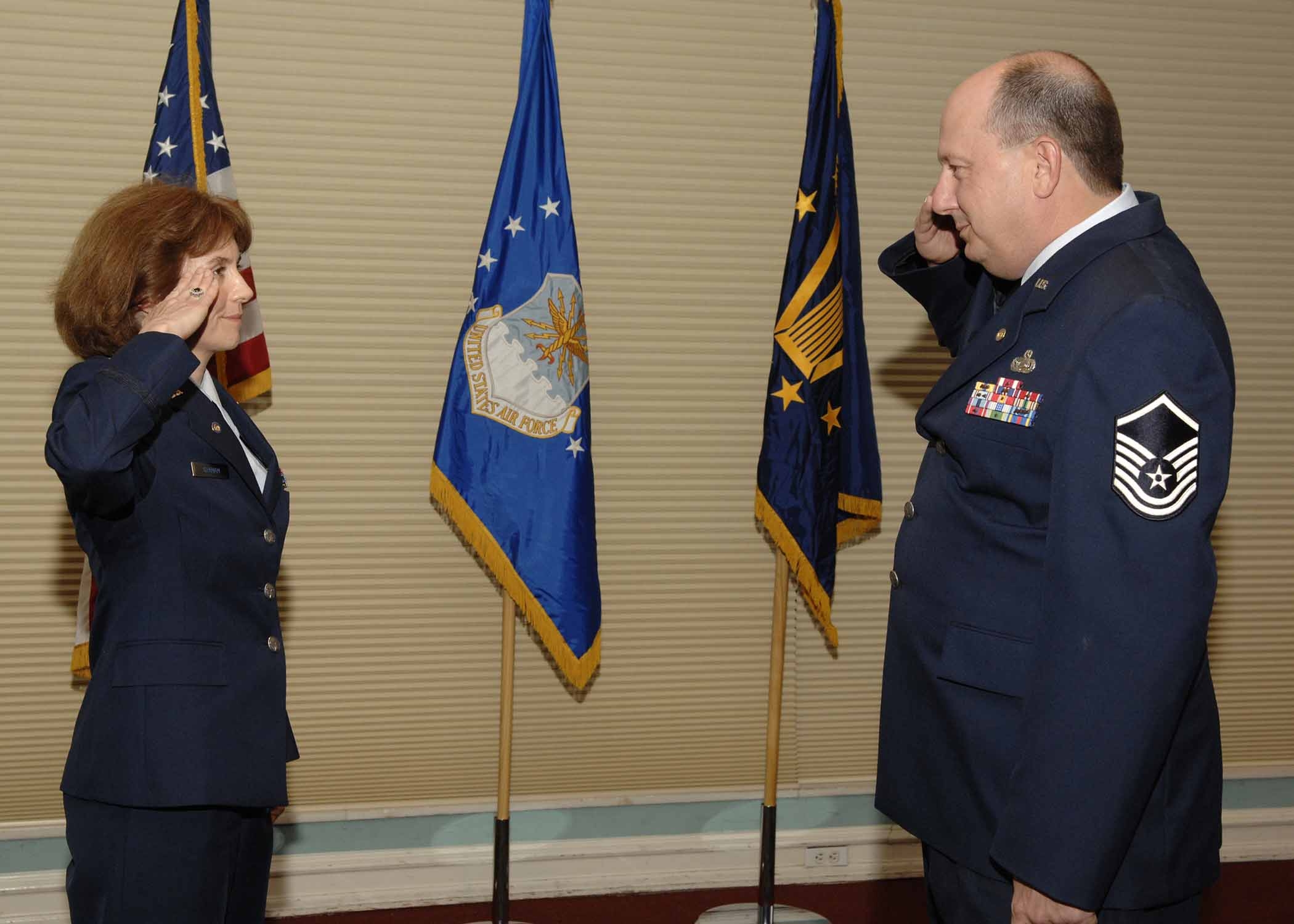 Major, NCO reconnect for retirement ceremony > Edwards Air Force Base ...