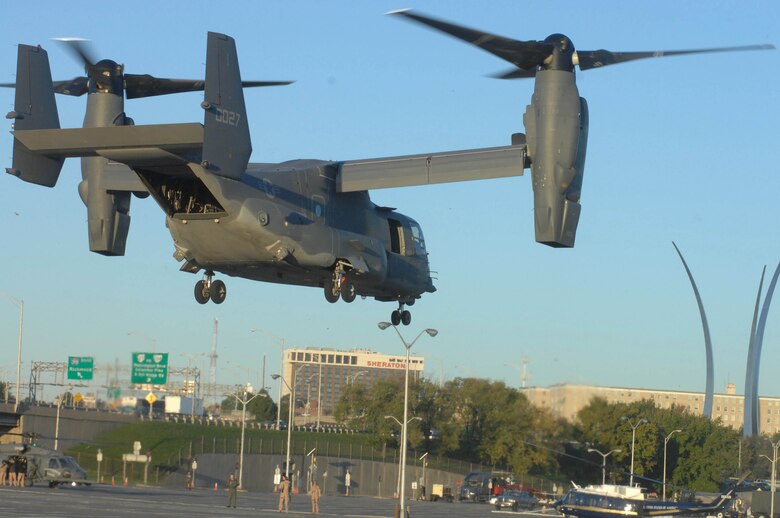 CV-22 Osprey flyover at Air Force Memorial > U.S. Air Force > Article ...