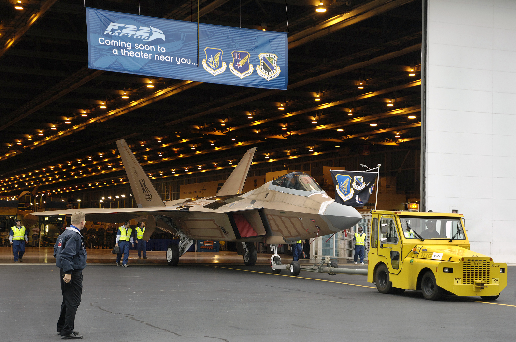 First Pacific F-22 rolls out > Pacific Air Forces > Article Display