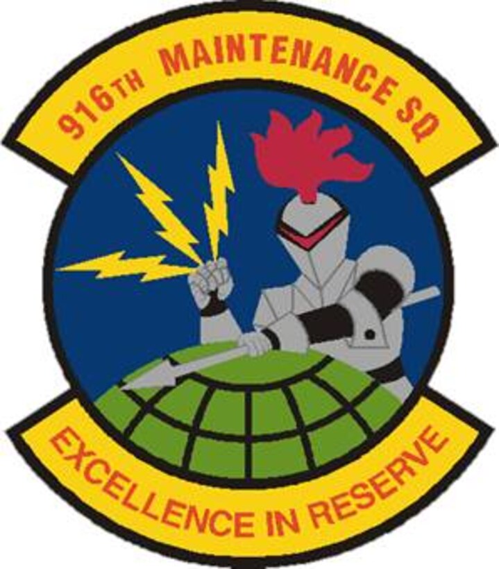 916th Maintenance Squadron patch