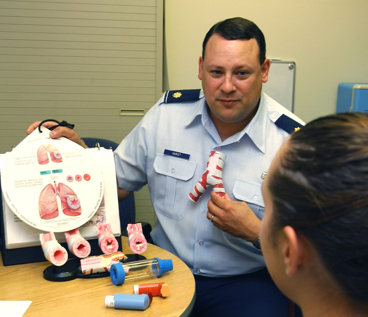 Major receives Asthma Educator Certification > Air Force > Article Display