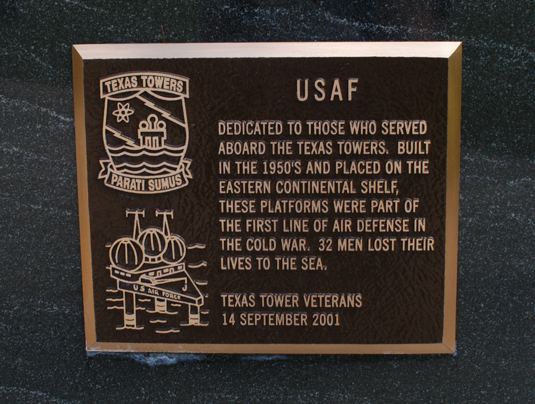 Texas Towers memorial