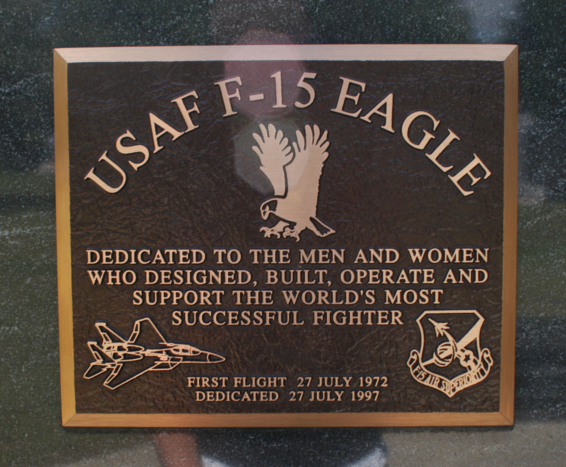F-15 Eagle memorial
