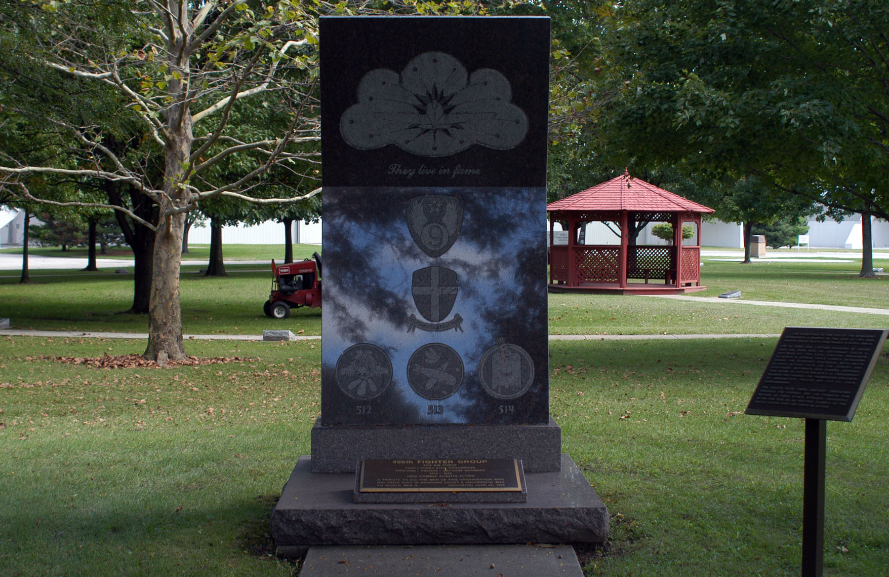 406th Fighter Group memorial