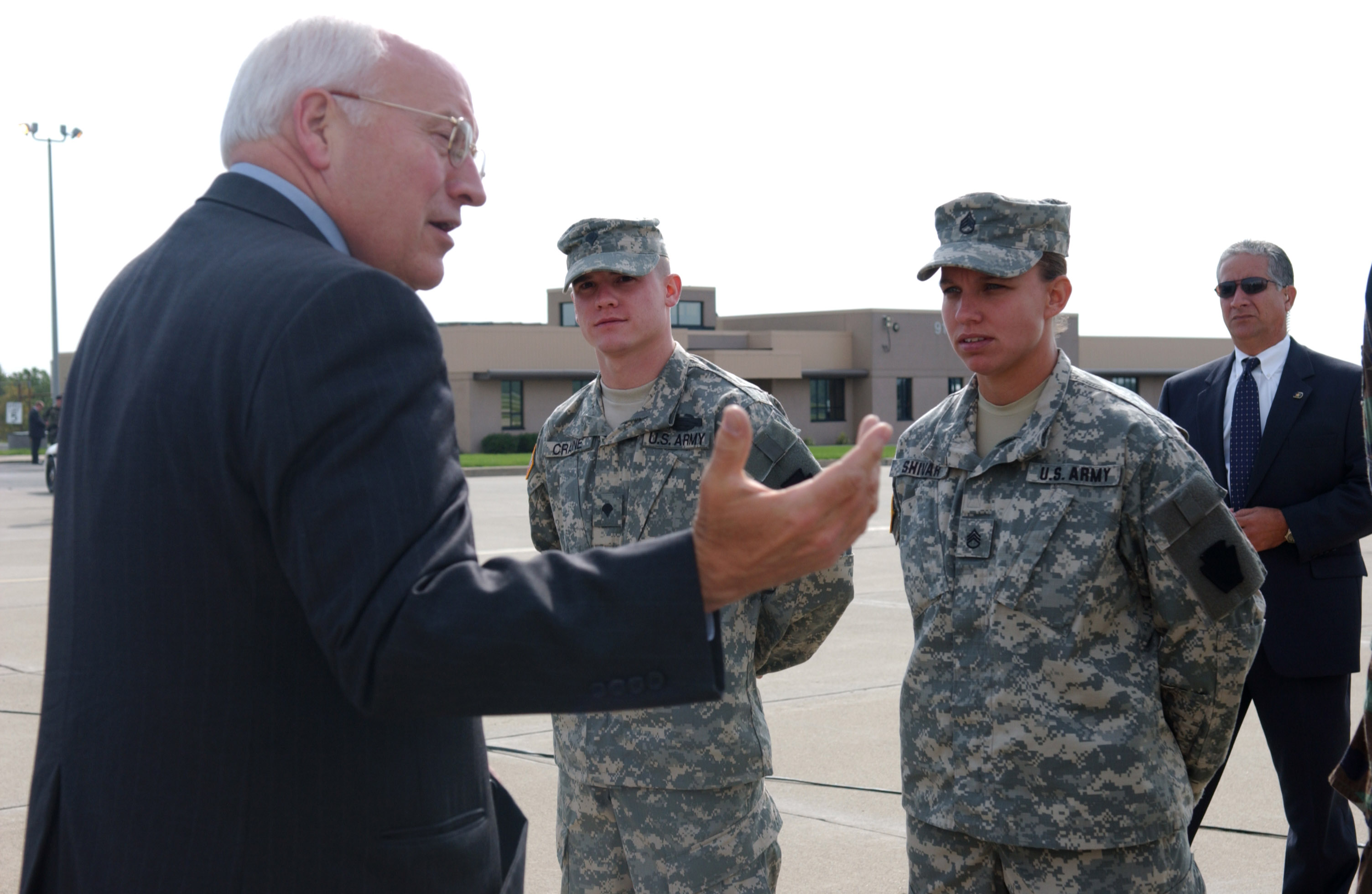 Vice president greets Airmen > Air Force > Article Display