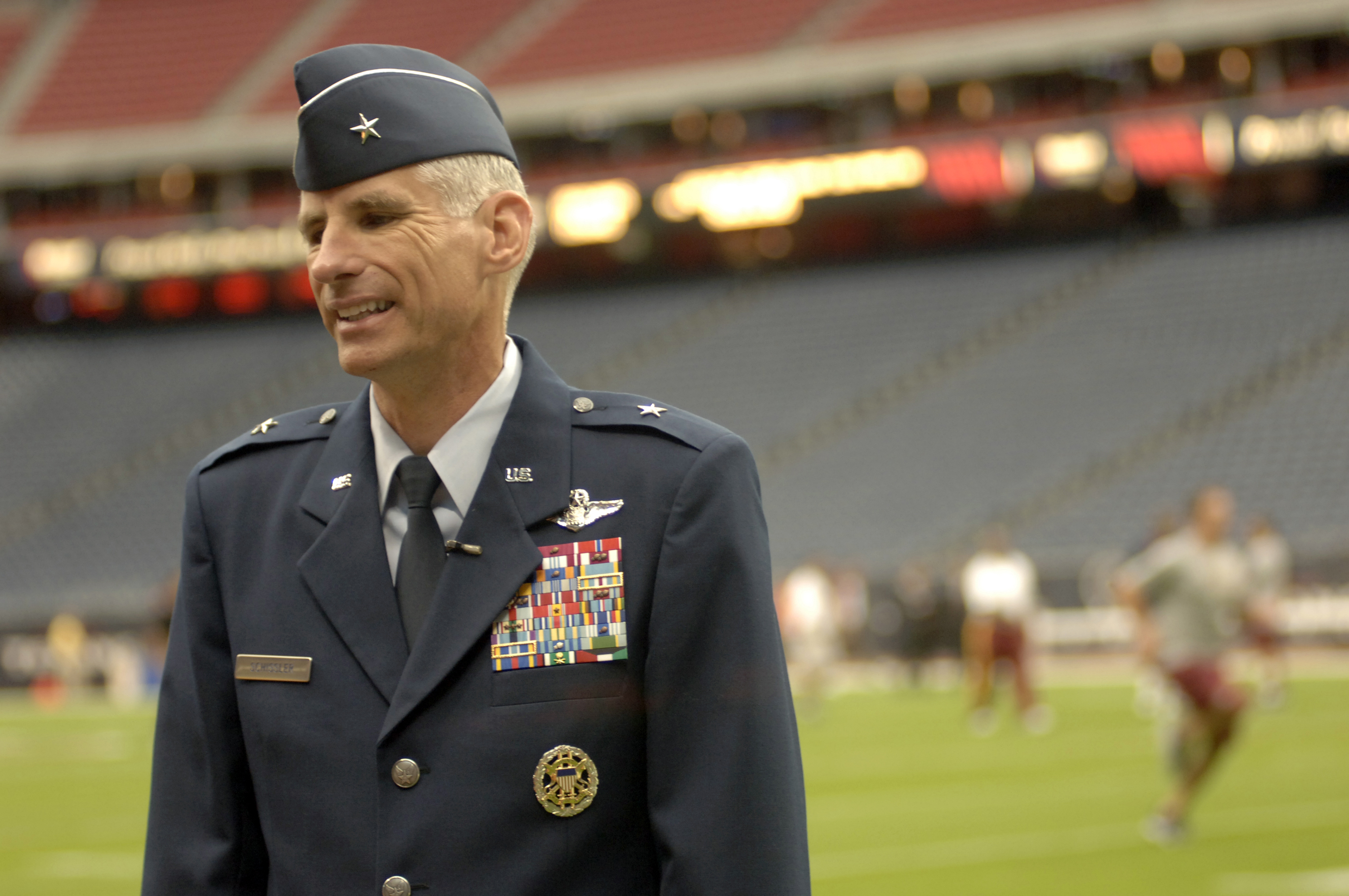 Air Force general kicks off Texans, Redskins battle > Air Force ...