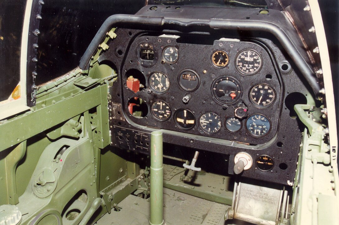 North American A-36A Cockpit