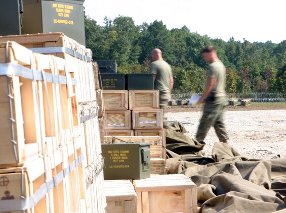 Ammo techs supply ASP to Fort Pickett, TRUEX, MEUEX > 26th Marine ...