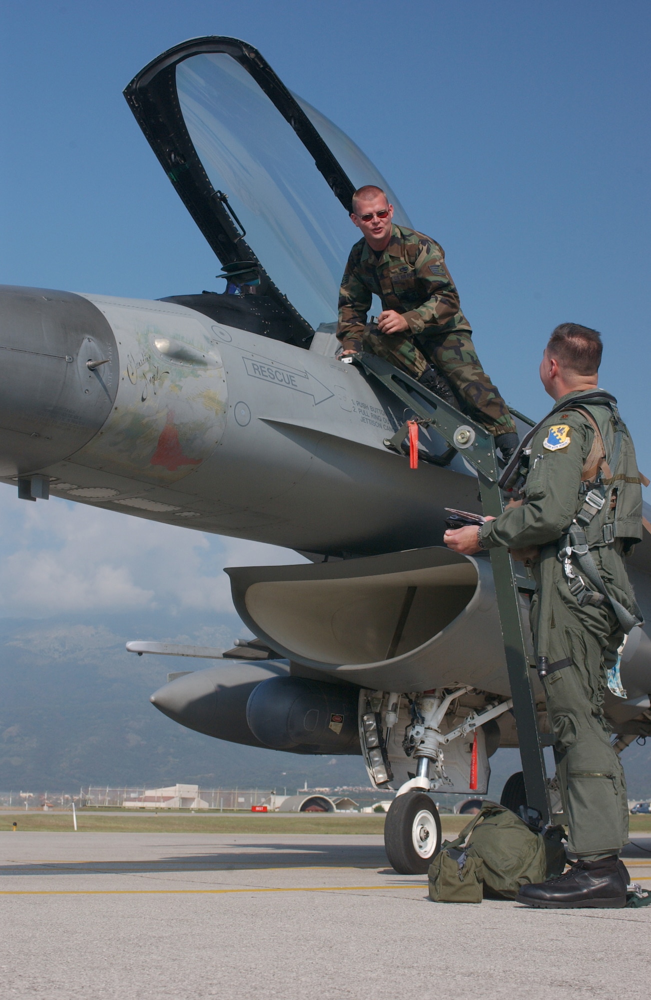 Getting dedicated: 31st Aircraft Maintenance Squadron inducts 48 crew ...