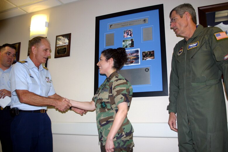 Coast Guardsmen thank Air Force ECMO team > U.S. Air Force > Article ...