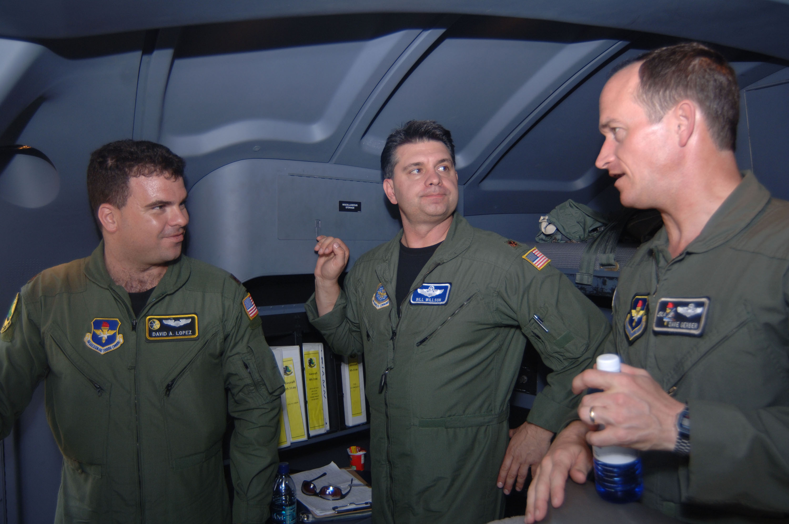 Eagle driver aboard a Hercules