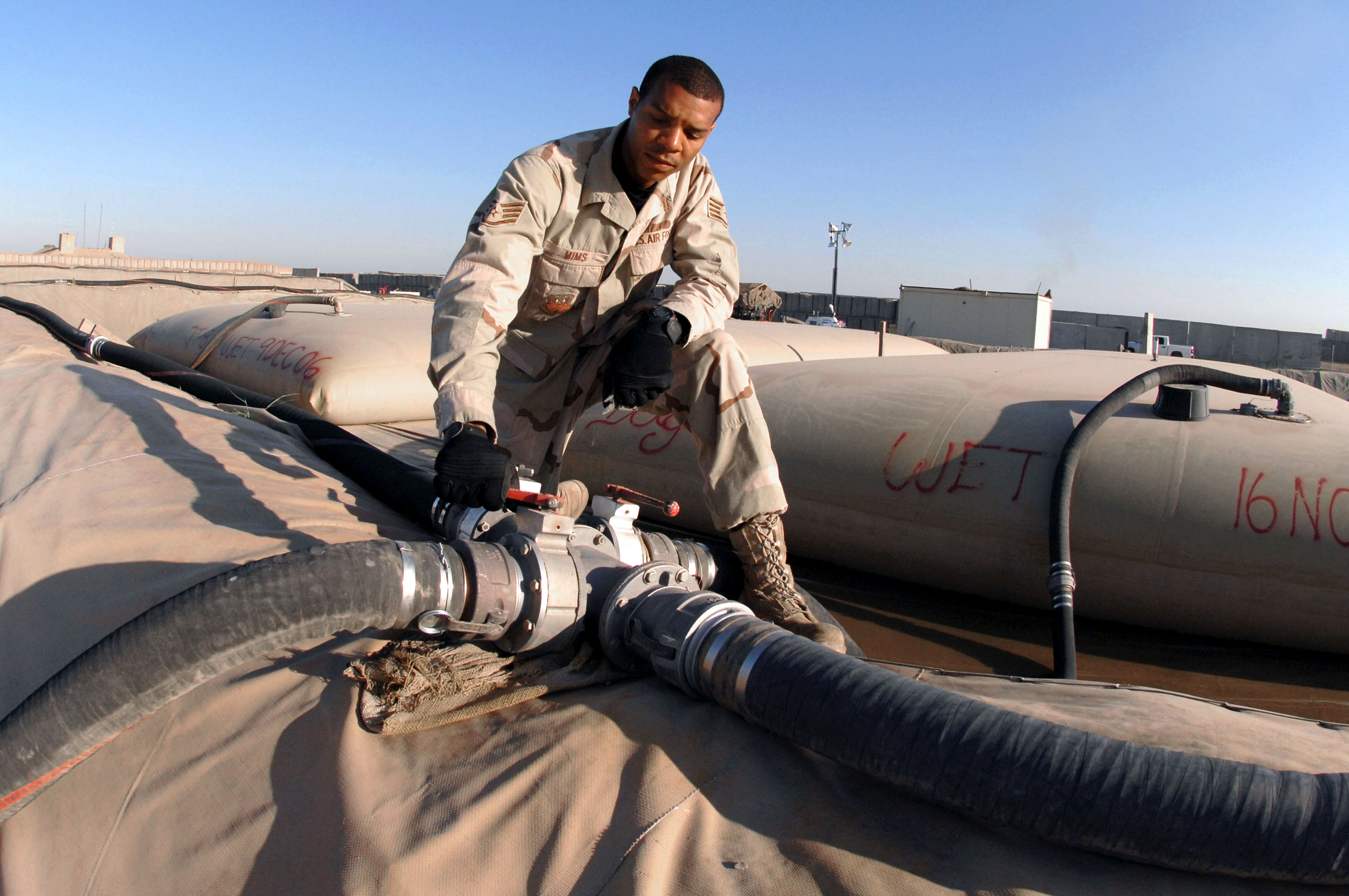 Keepin' the fuel flowin' in Kirkuk > Air Force > Article Display