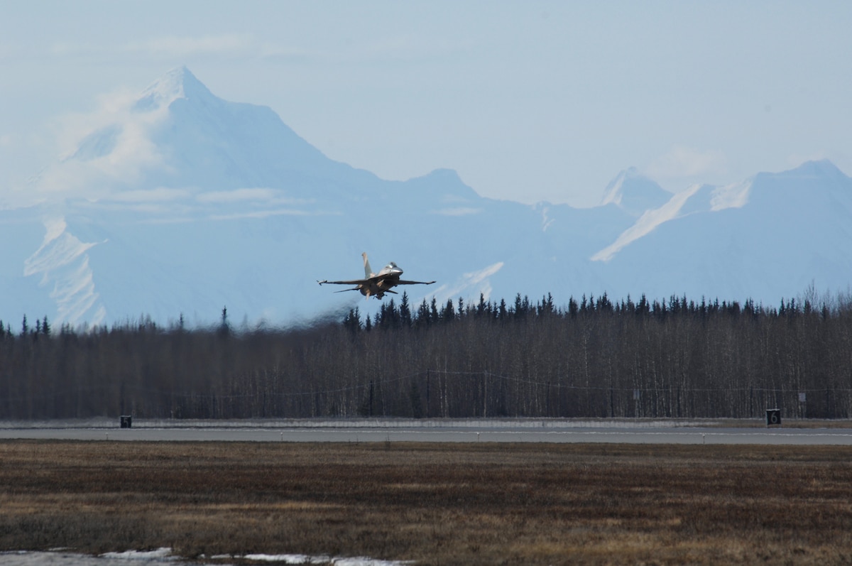 Eielson's Aggressive Flightline > Eielson Air Force Base > Display