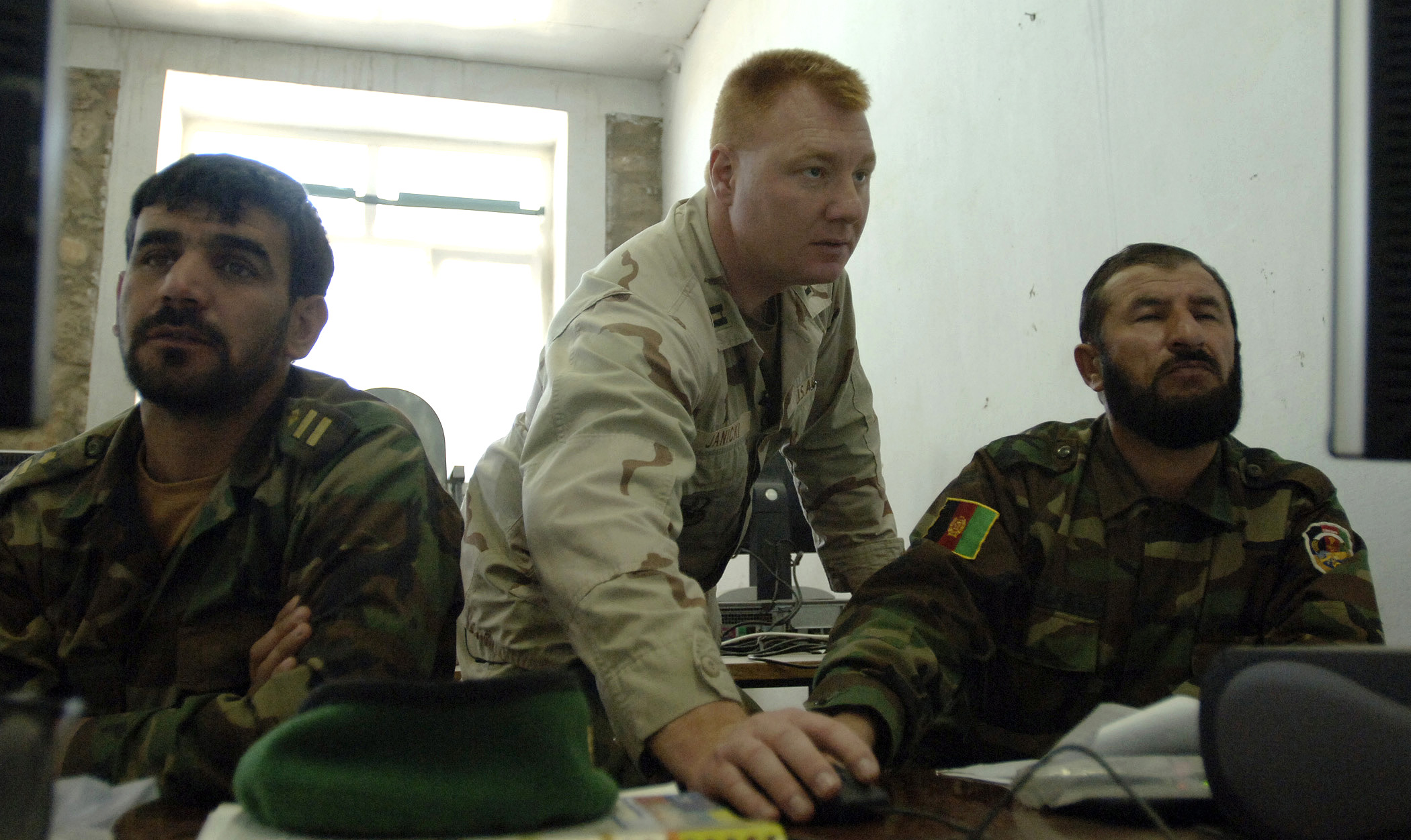 Captain teaches computer classes to Afghans > Air Force > Display