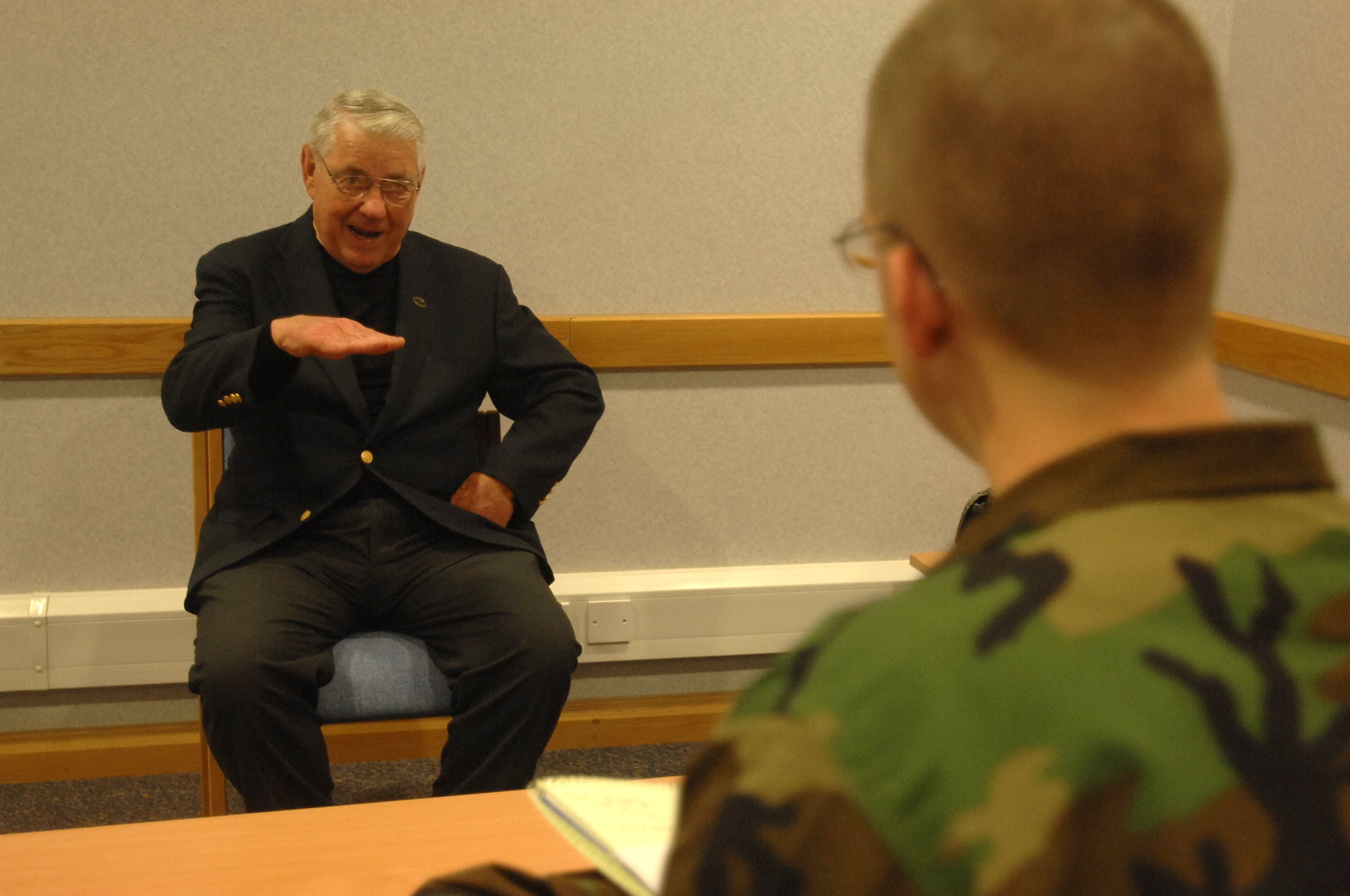 The fifth Chief Master Sergeant of the Air Force Bob Gaylor