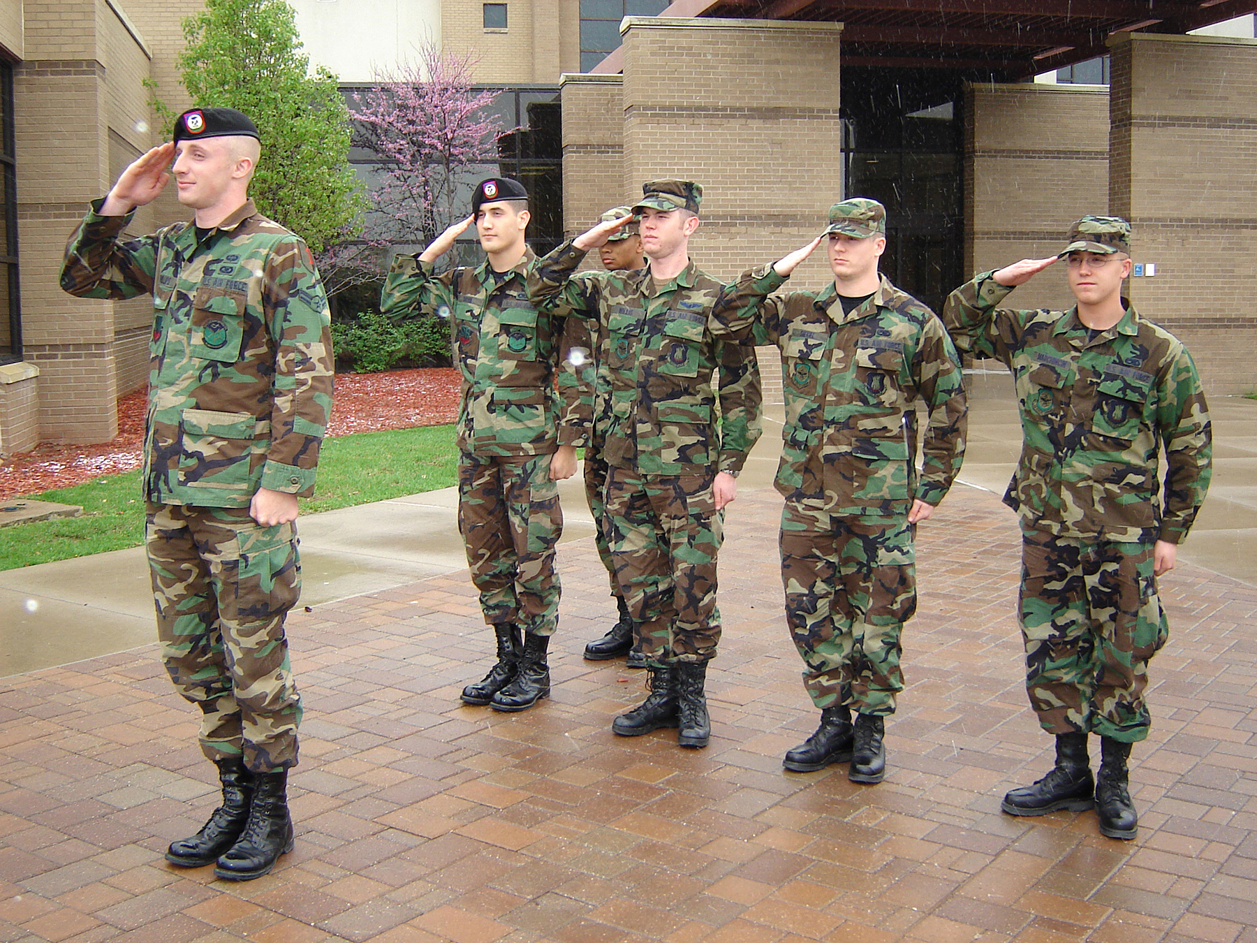 Air Force tidbit: Correct procedures during Retreat > McConnell Air ...