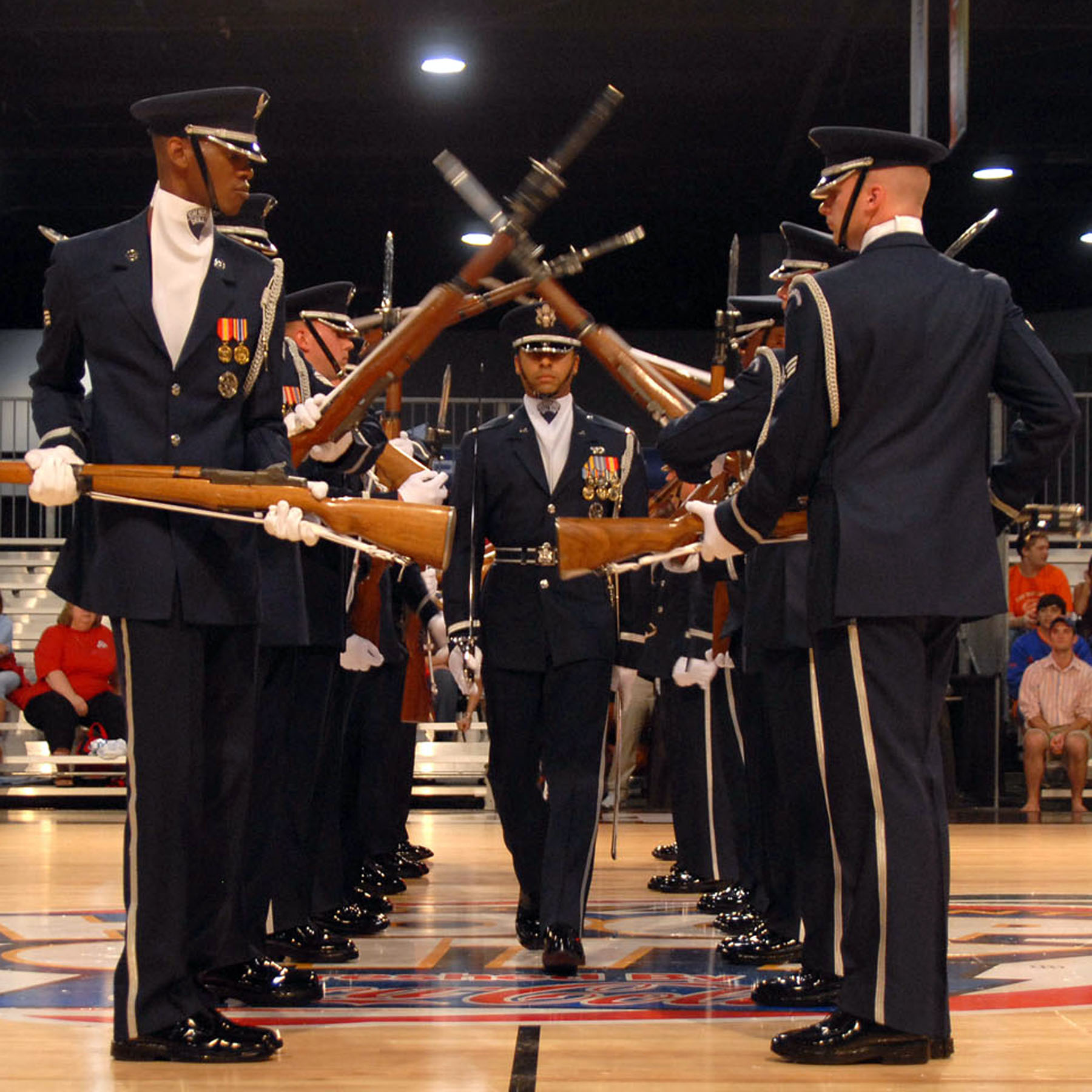 Honor Guard Drill Team keeping sharp for Air Force > Air Force ...