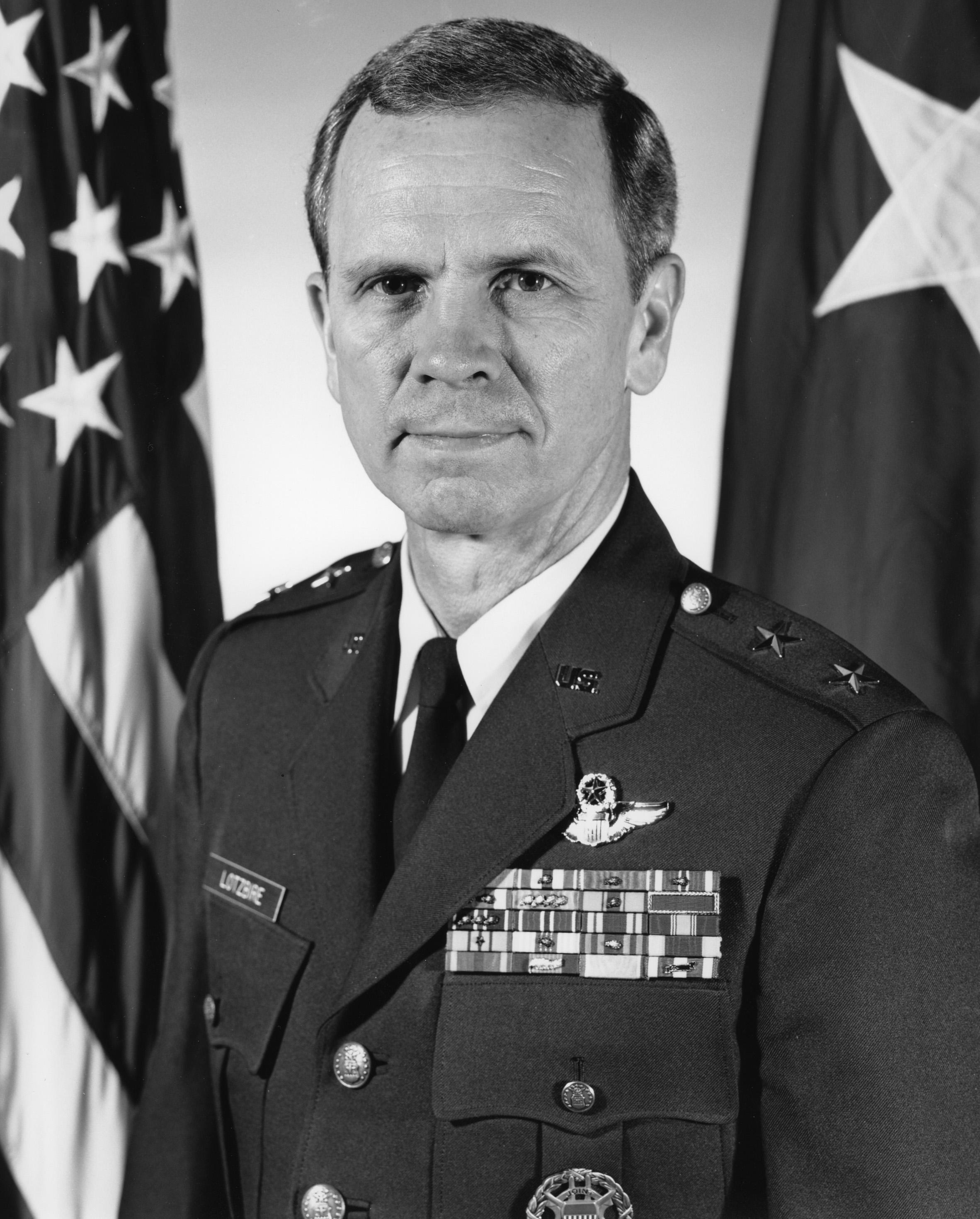 MAJOR GENERAL BRUCE J. LOTZBIRE > Air Force > Biography Display